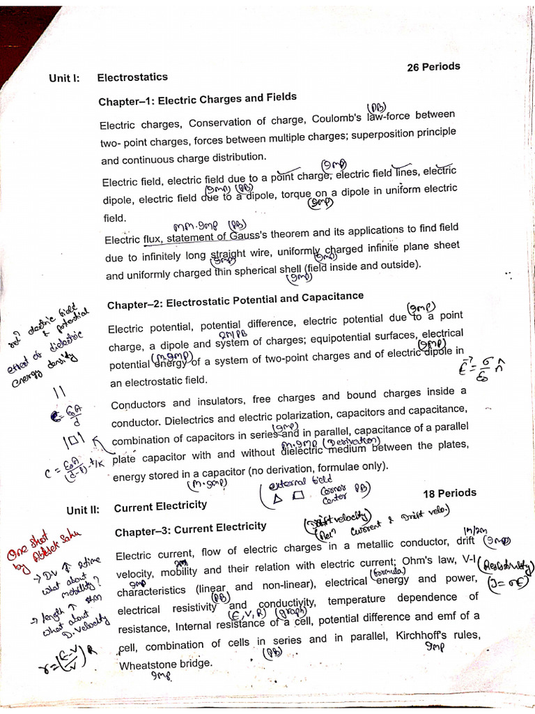 (PHYSICS) Important Topics | PDF