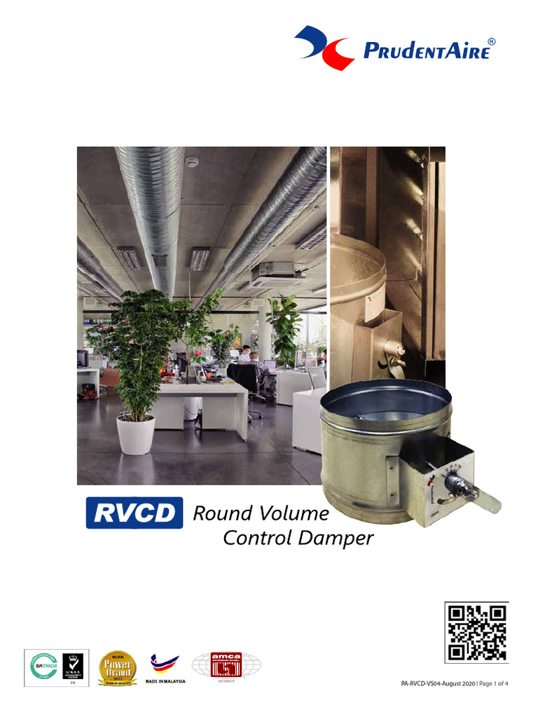 Round Volume Control Damper | PDF