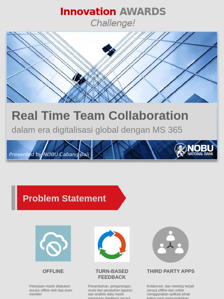 Real Time Team Collaboration Dalam Era Digitalisasi Global Dengan Ms