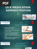 The 10 Rights of Medications Administration | PDF