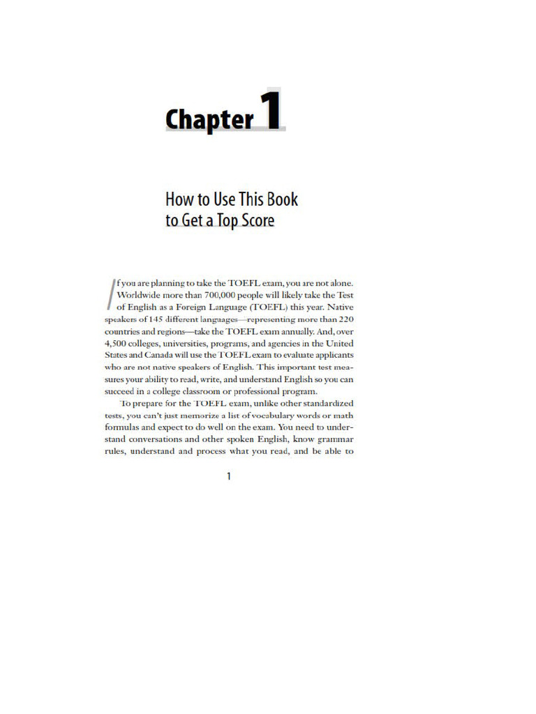 toefl book | PDF