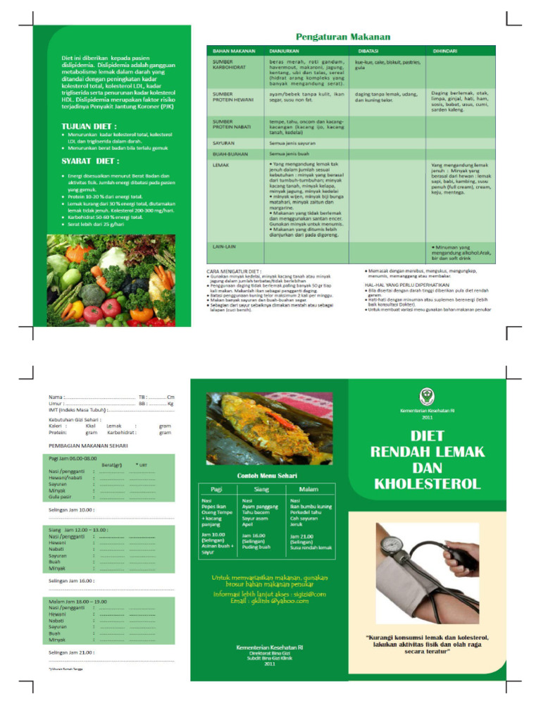 LEAFLET KOLESTEROL FIX 2019 | PDF