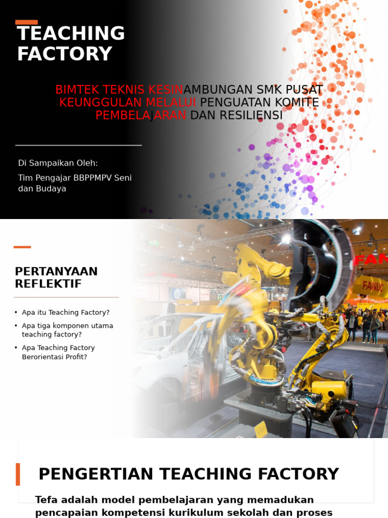 Penerapan Model Teaching Factory di SMK | PDF