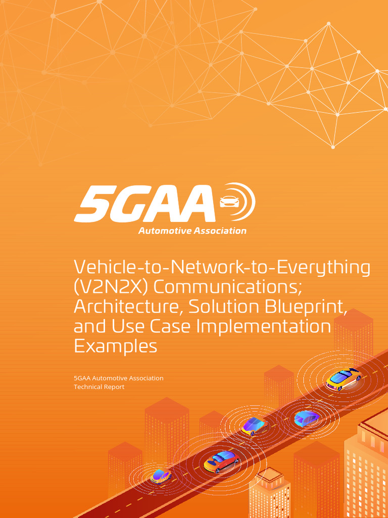 v2n2x Communications Architecture Solution Blueprint and Use Case Implementation | PDF ...
