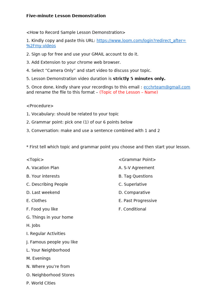 2020-2099 Lesson Lesson Demonstrationtaskno 6 | PDF