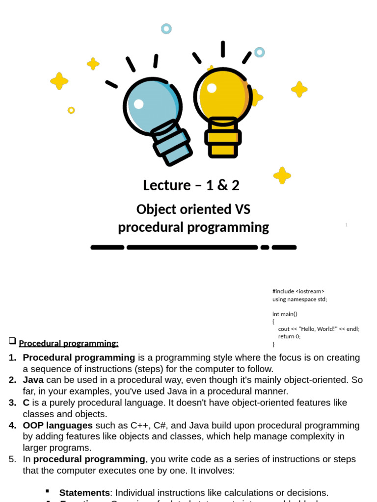 CSC 283 (1&2) | PDF | Namespace | Object (Computer Science)