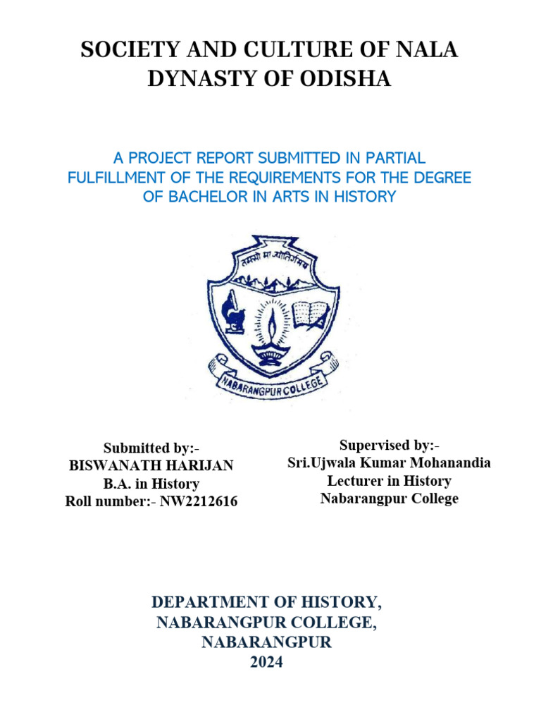 Nala Dynasty: Society and Culture Study | PDF