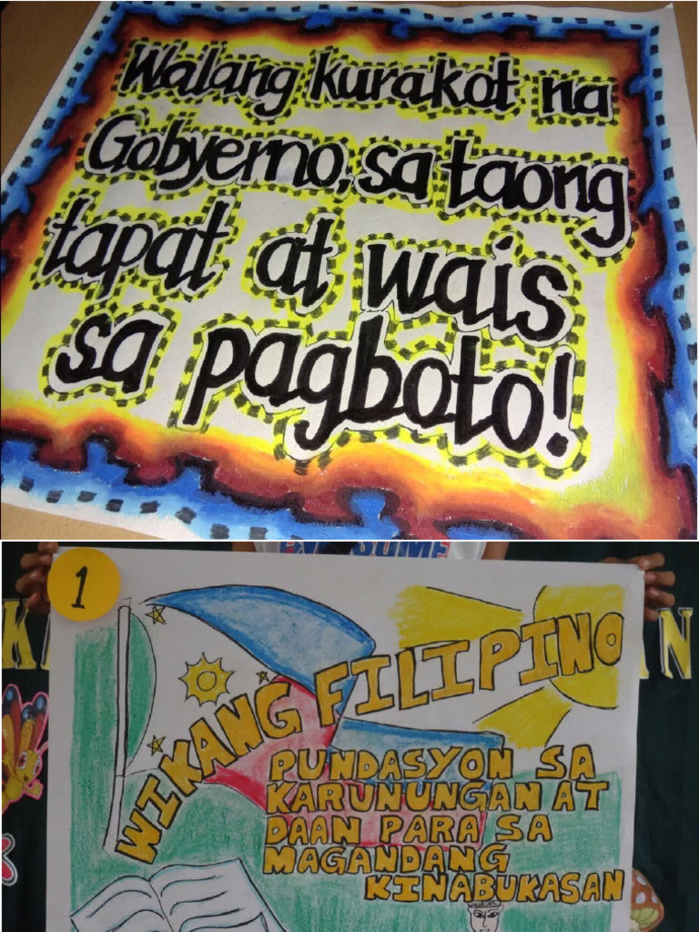 slogan in filipino | PDF