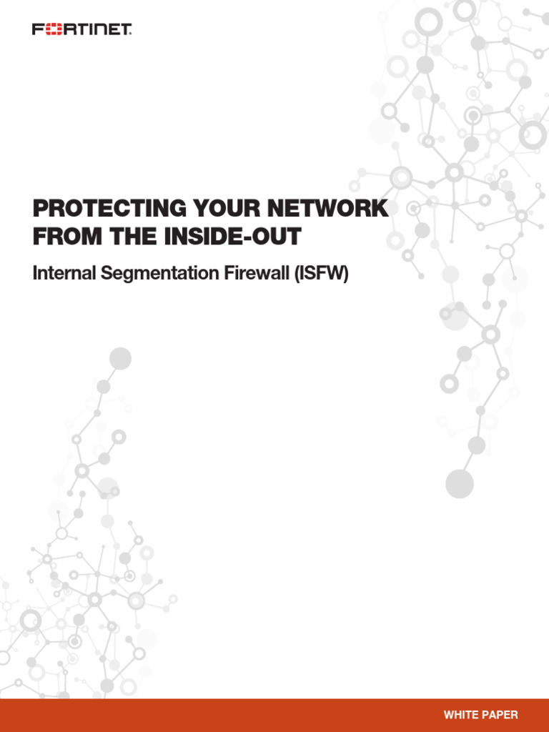 Internal Segmentation Firewall Guide | PDF | Computer Network | Firewall (Computing)