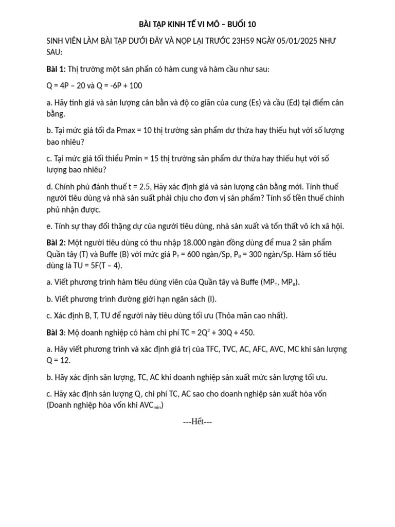 BÀI TẬP GOI SV BUOI 11 | PDF