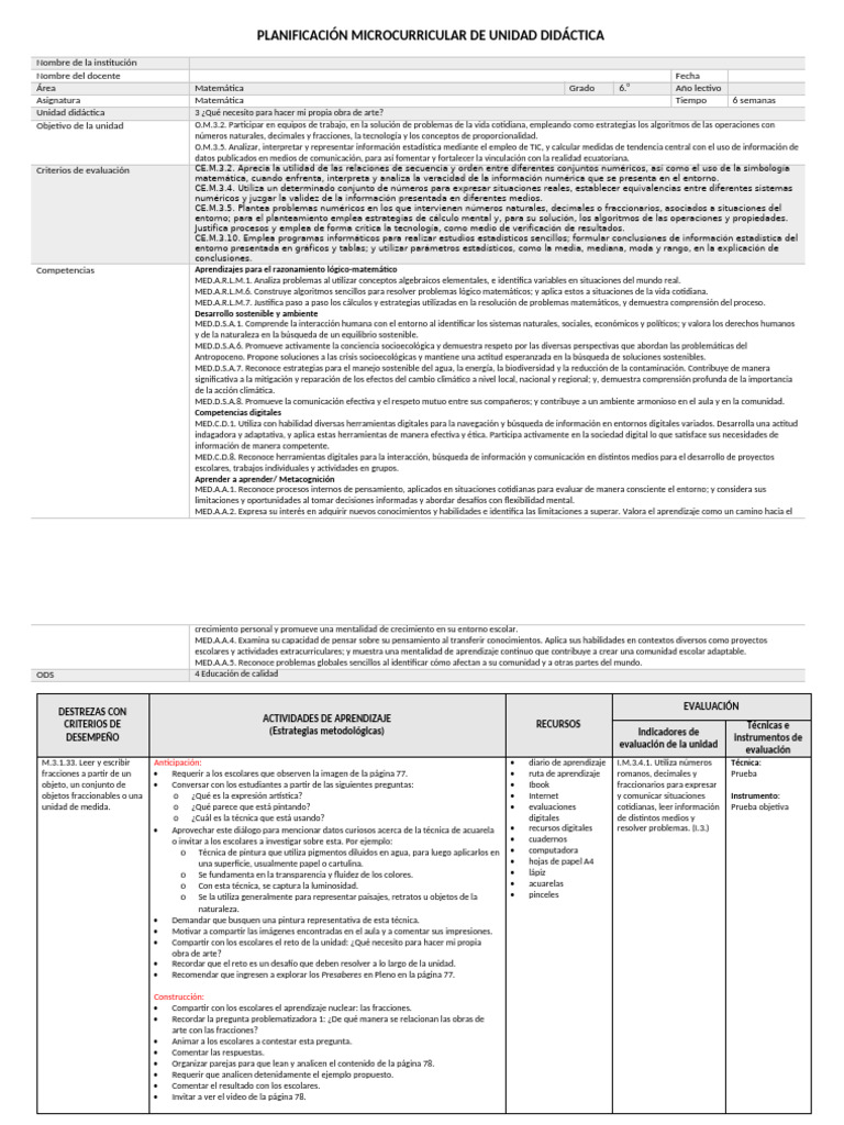 PUD_M6_U3 | PDF | Sustentabilidad | Estadísticas