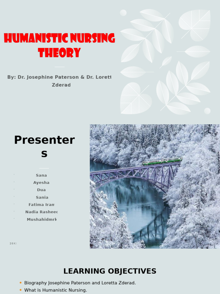 Humanistic Theory by Mushahid | PDF | Humanistic Psychology | Nursing