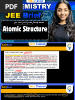 Class 11 Atomic Structure Formula Sheet | PDF