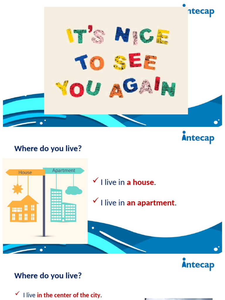 U8_Where Do You Live (1) | PDF | Room | Bedroom