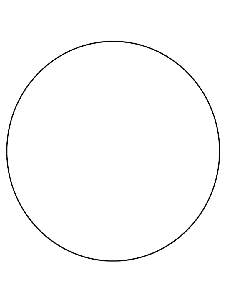 8 Inch Circle Pattern | PDF