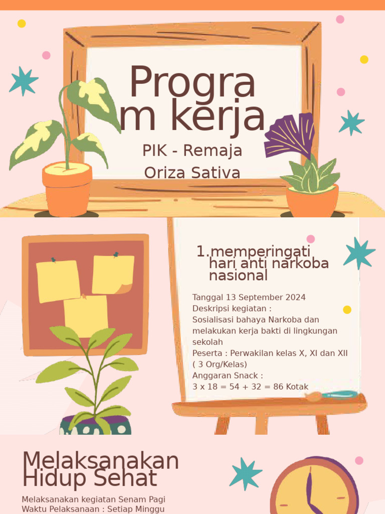 Program Kerja | PDF
