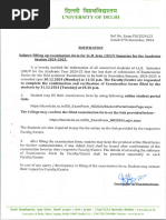 Du Examination Wing Countact | PDF