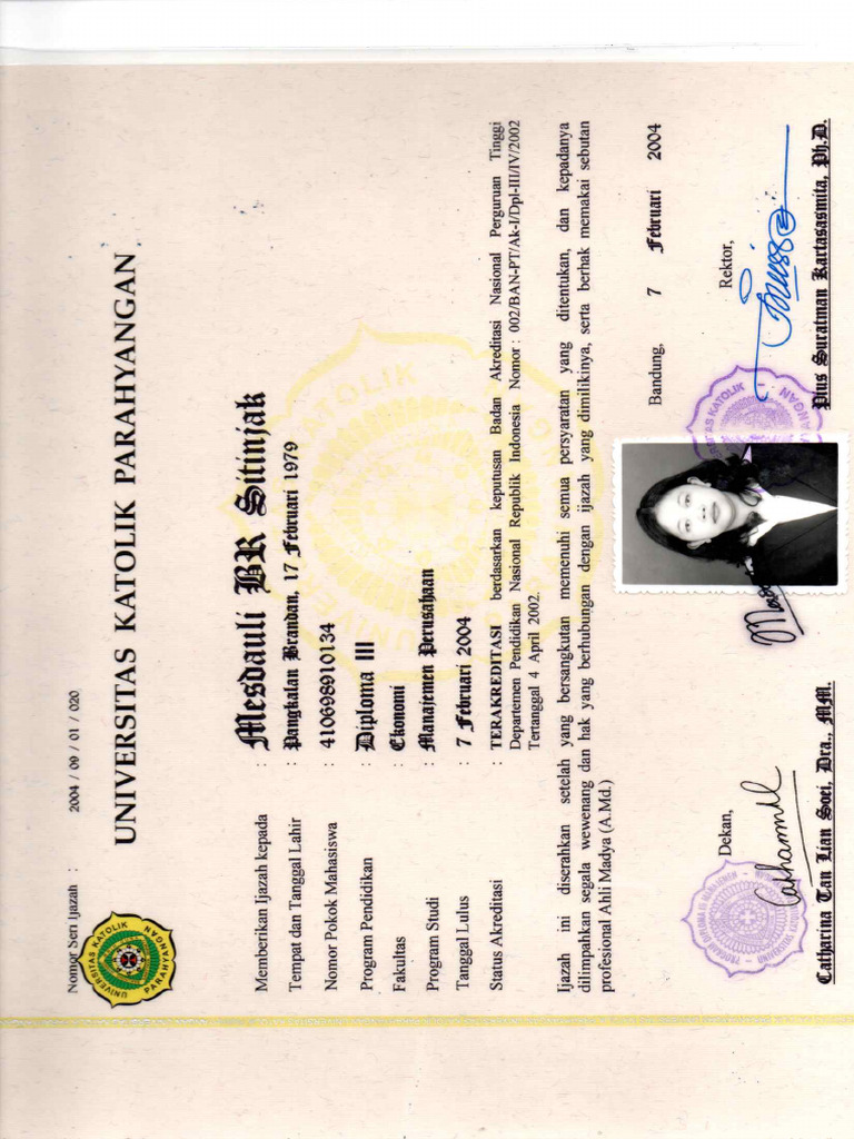 Ijazah Dii Imes20241231 - 10352423 | PDF