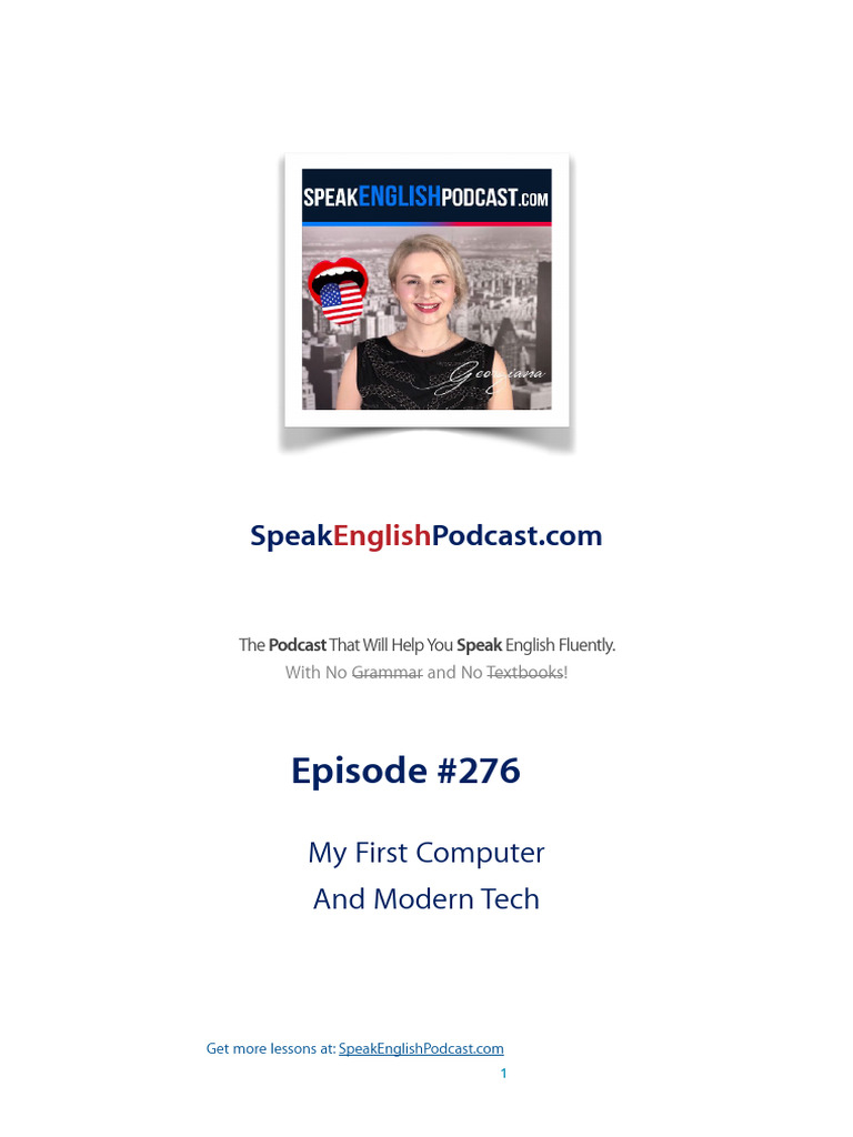 276 My First Computer and Modern Tech | PDF | Computer Keyboard | Computing