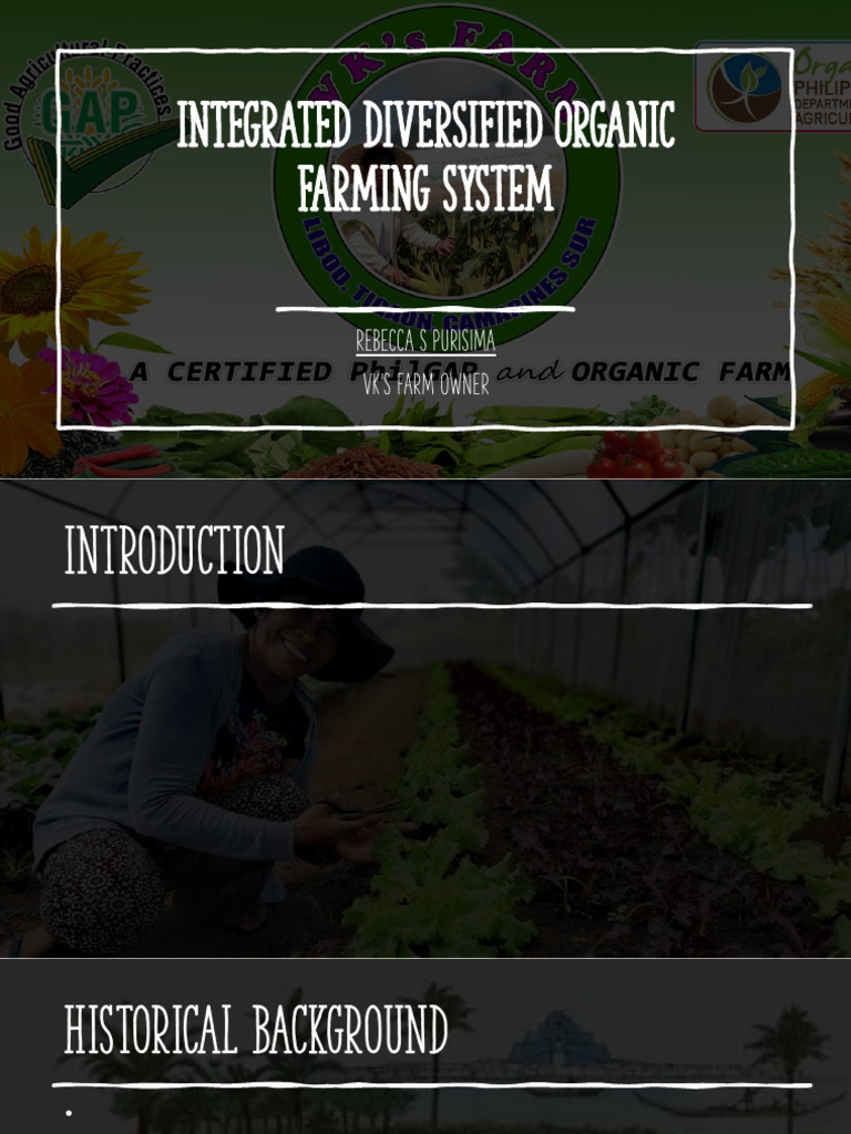 Vk's FARm IDOFs (1) | PDF | Agriculture | Sustainable Agriculture