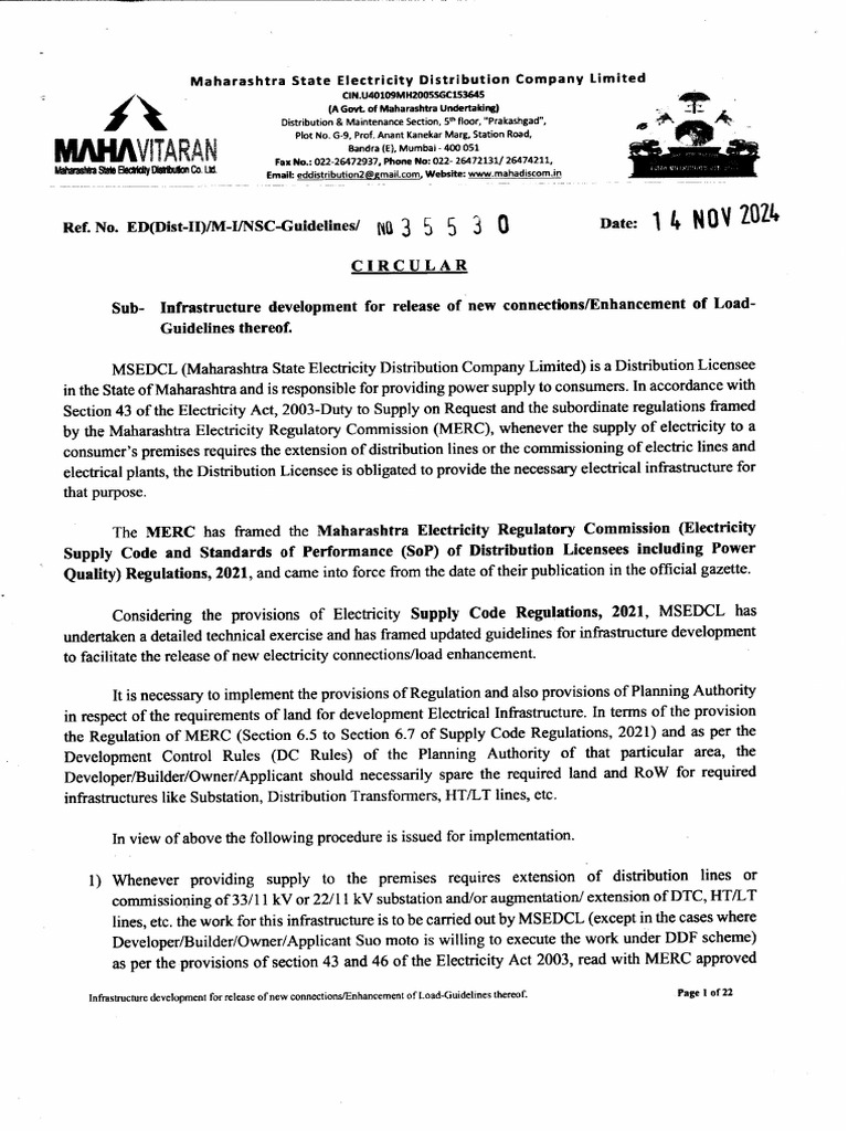 Circular NSC Guidelines 35530 14.11.2024 | PDF