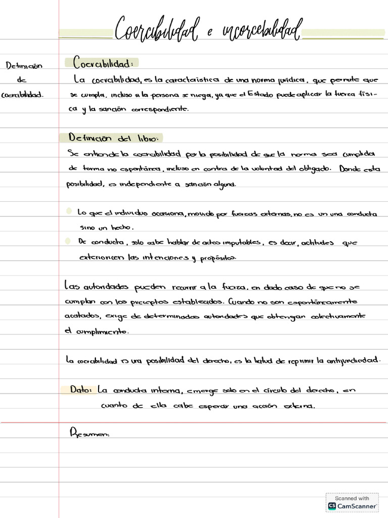 Coercibilidad | PDF