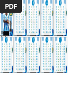 Tablas de Multiplicar de Roblox PDF | PDF