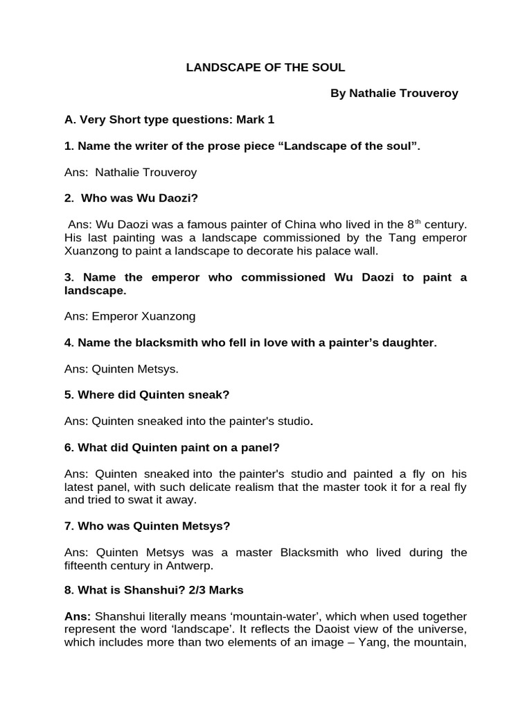 Landscape of Soul | PDF | Yin And Yang | Paintings