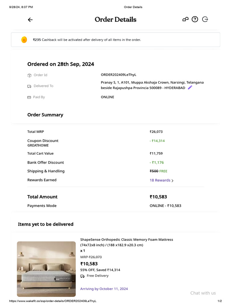 Matress Order planning | PDF | Bedding