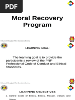 PNP Creed and Core Values | PDF | Police | Integrity