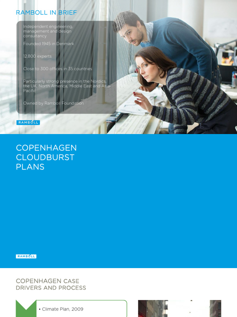 Copenhagen Cloudburst Strategy | PDF | Earth Sciences | Physical Geography