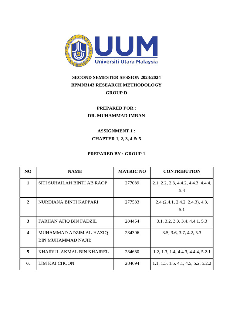 Research Methodology | PDF | Statistics | Sampling (Statistics)