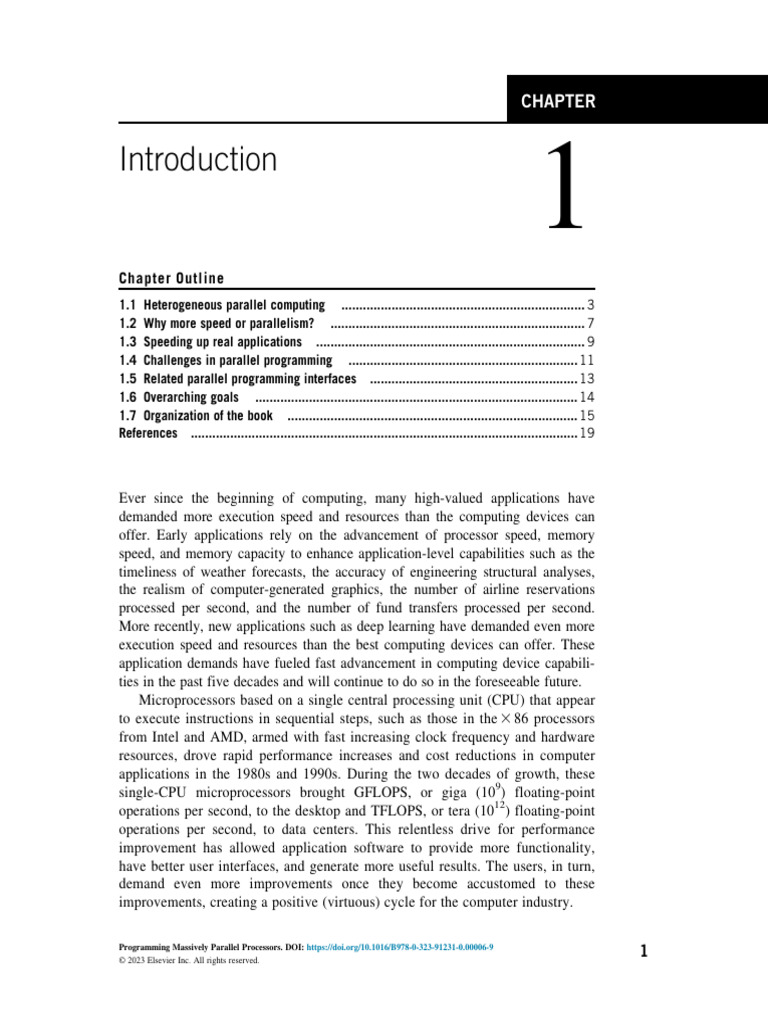 Chapter-1---Introduction_2023_Programming-Massively-Parallel-Processors | PDF | Parallel ...