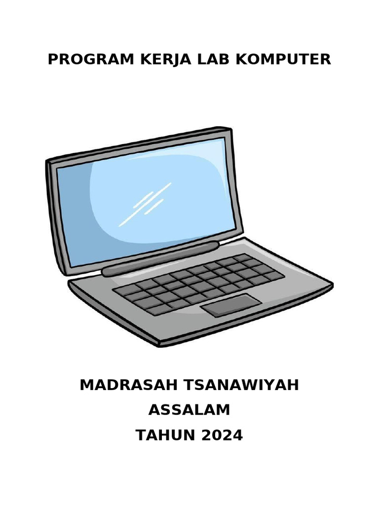 Program Kerja Laboratorium Komputer 2023 | PDF