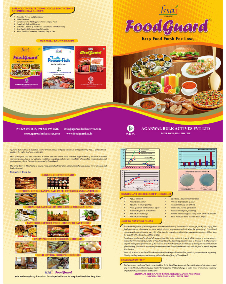Foodguard Literature.. | PDF