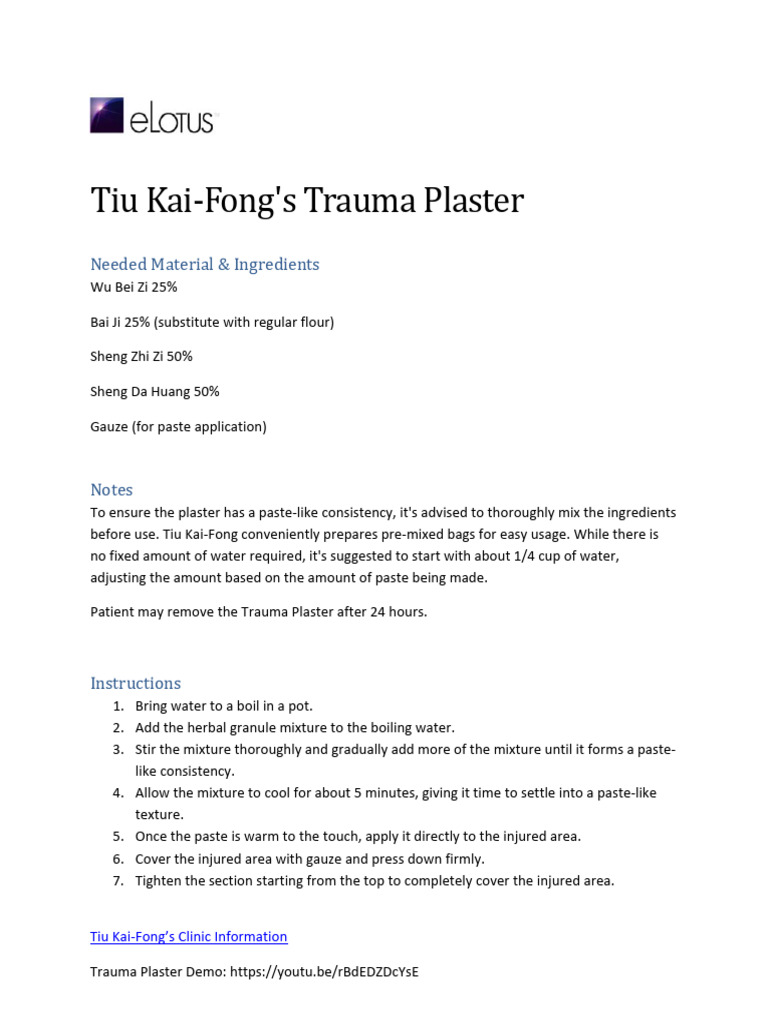 tiu_kai-fongs_trauma_plaster_ingredients__instructions | PDF
