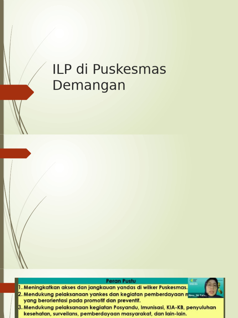 ILP Di Puskesmas | PDF