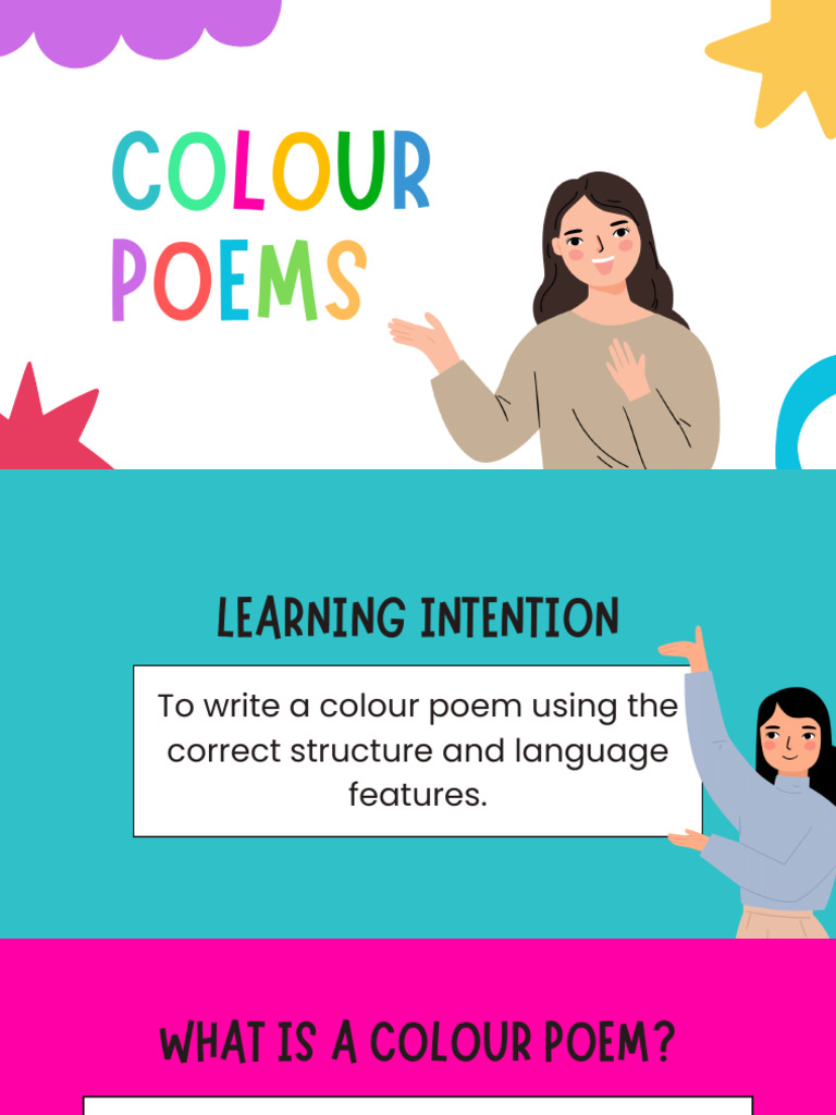 Writing Engaging Colour Poems | PDF