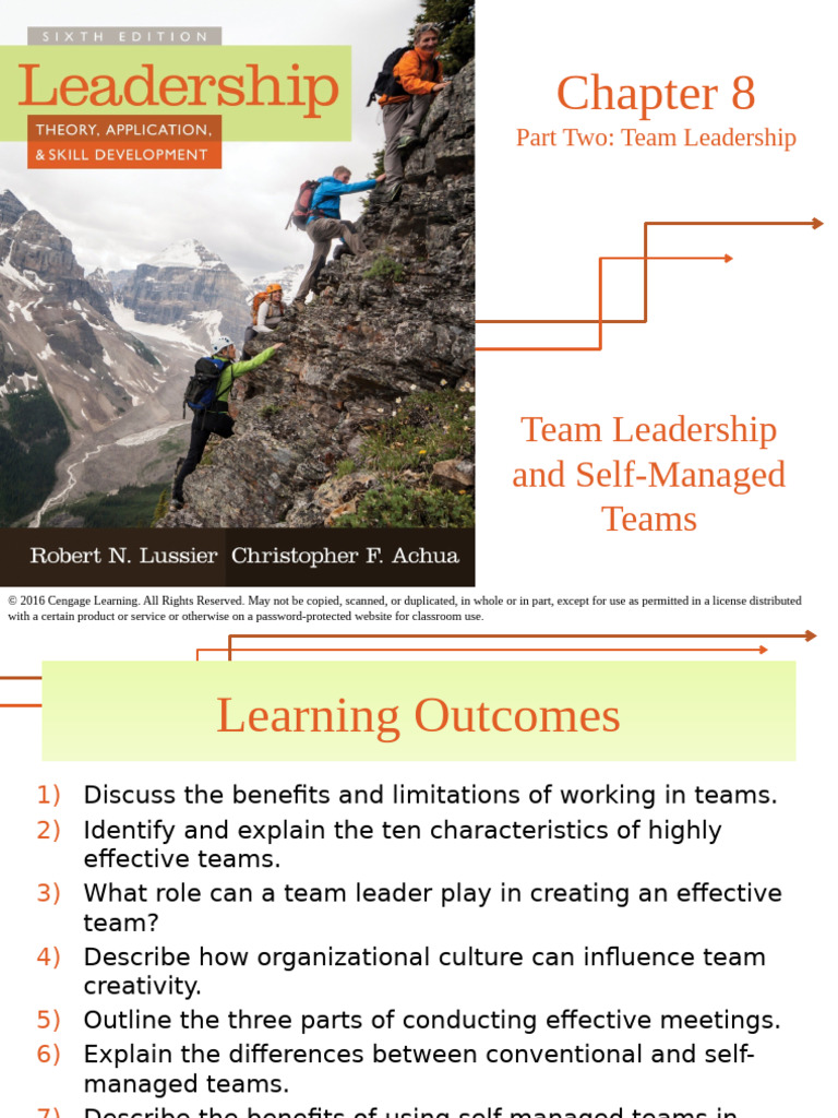 Lussier Leadership6e IPPT Ch08 | PDF | Leadership | Cognition