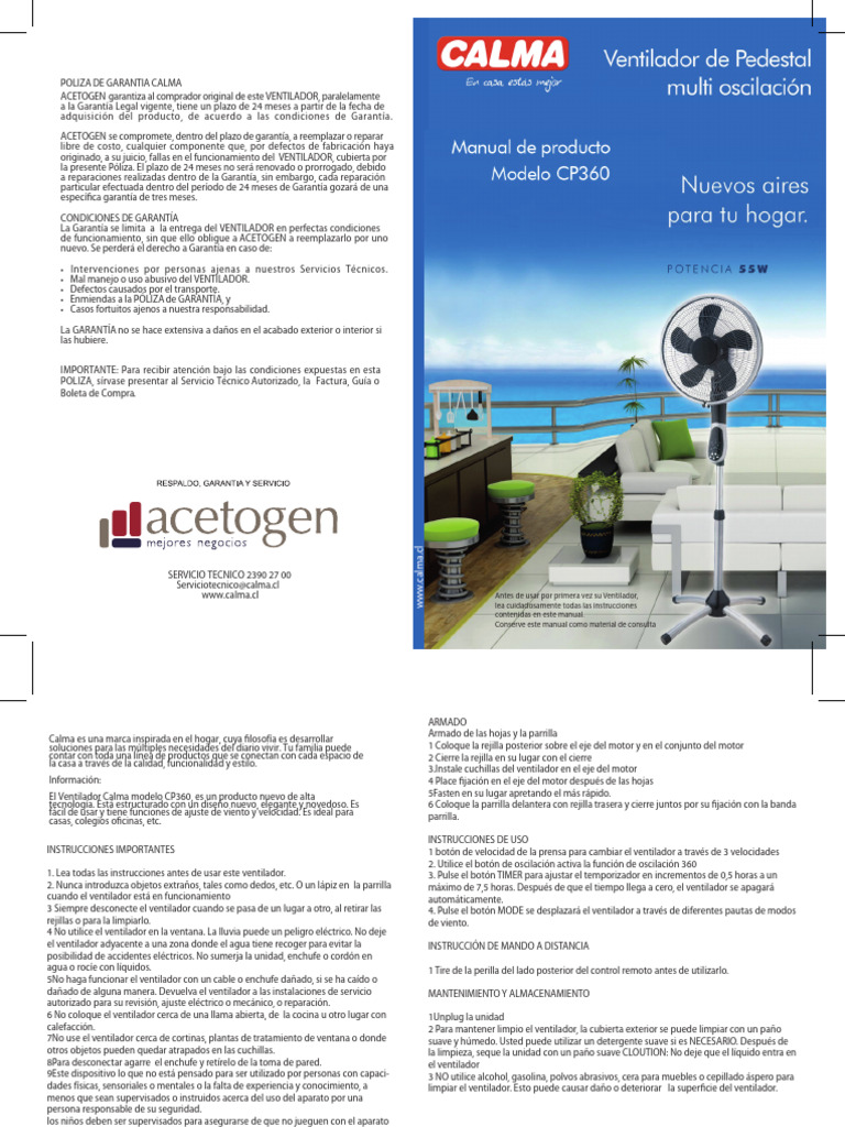 Manual CP360 | PDF | Control remoto