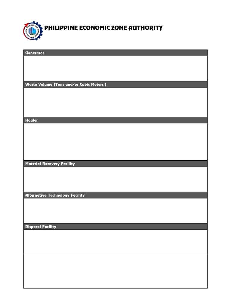 ESG.1.F.045 Inspection Checklist For RW Handling and Transport | PDF