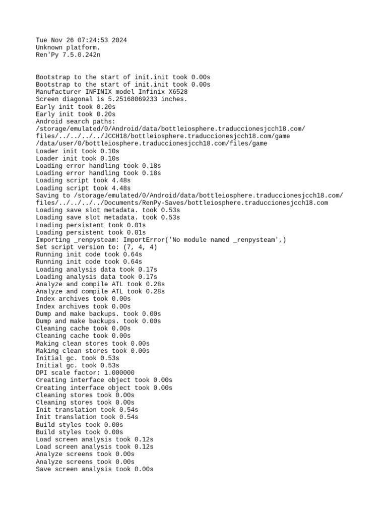 Log | PDF | Texture Mapping | Booting