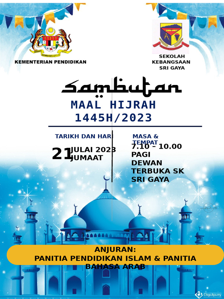 1.buku Program Maal Hijrah 2023 | PDF