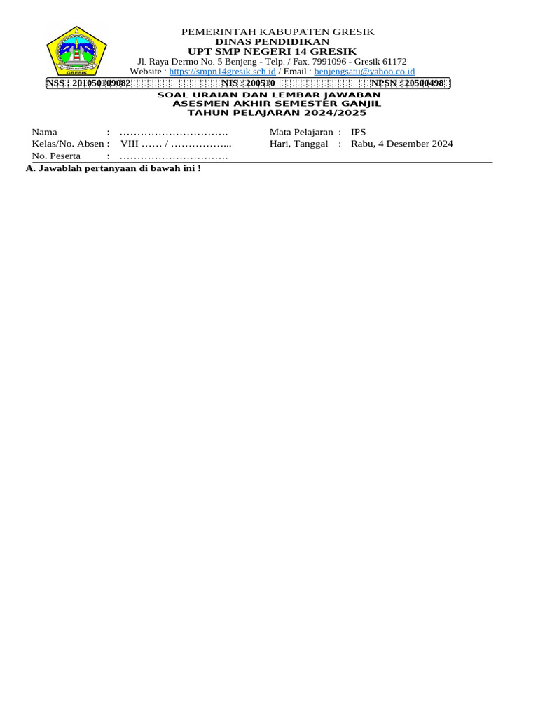 IPS 8 PAS 2024 | PDF