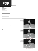 Functional Movement Screen Score Sheet | PDF