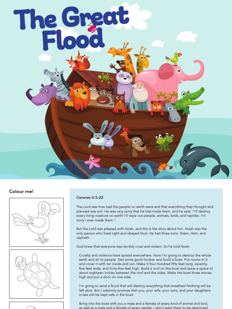 The Great Flood | PDF | Noah | Genesis Flood Narrative