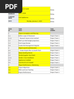 A4 Leader Standard Work Template | PDF