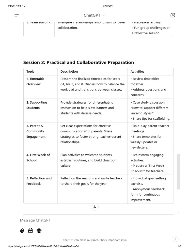 Session 2 Draft | PDF | Cognition | Pedagogy