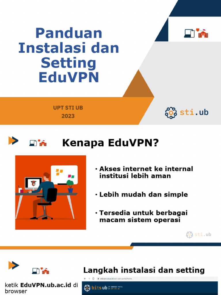 Panduan Instalasi EduVPN UB | PDF