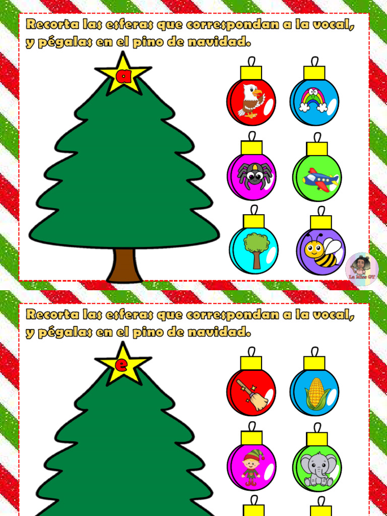 Vocales Navidad | PDF